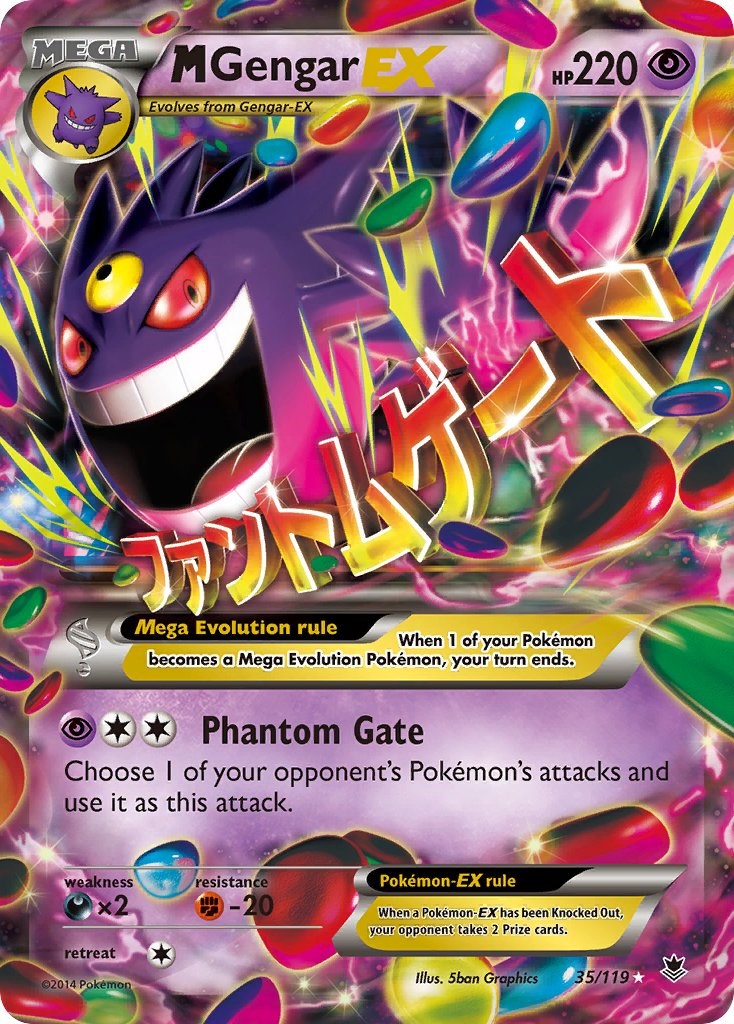 M Gengar EX [PHF - 35/119] – Wolf Den Gaming